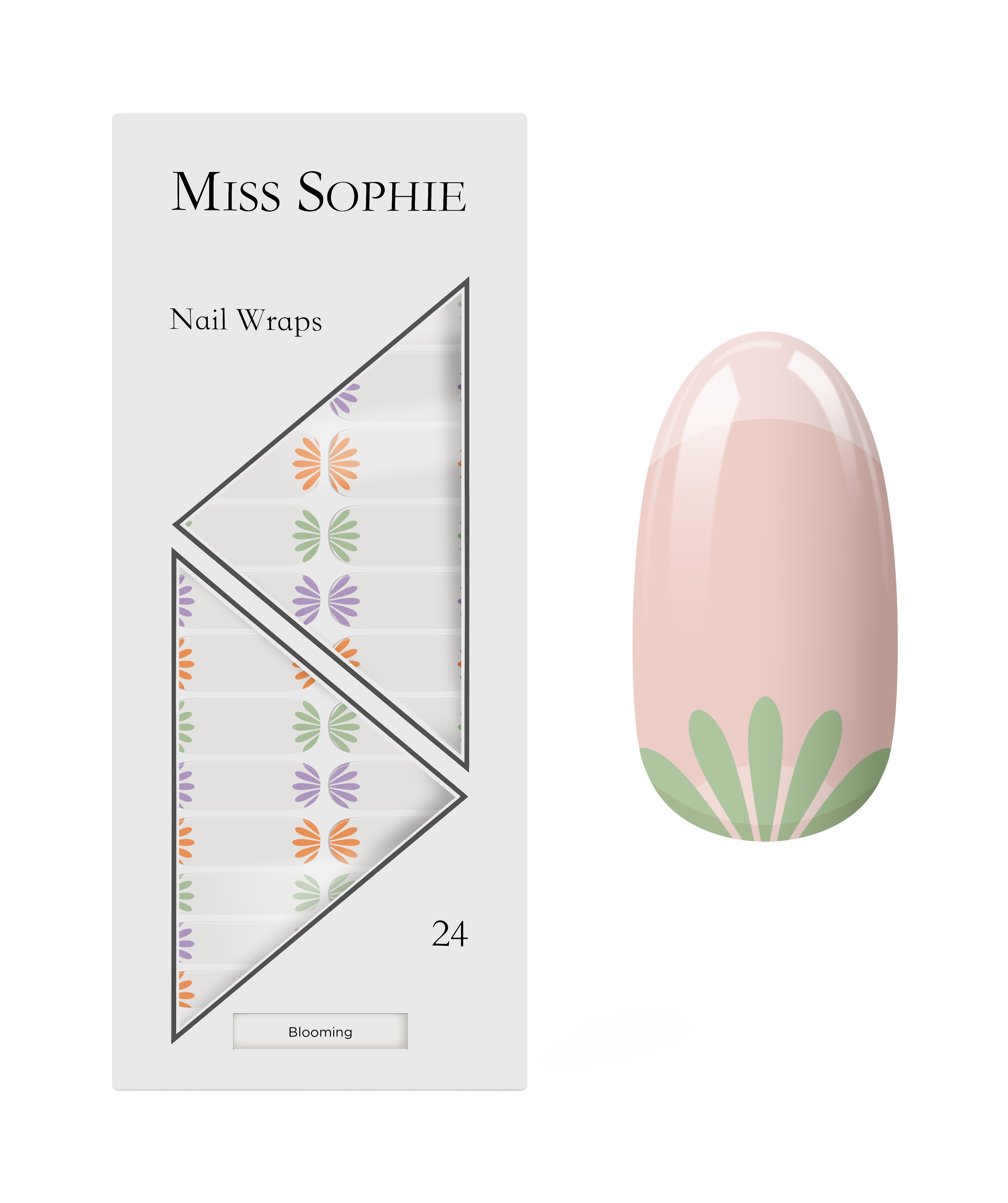 Nagelfolie "Blooming" | MISS SOPHIE – Miss Sophie